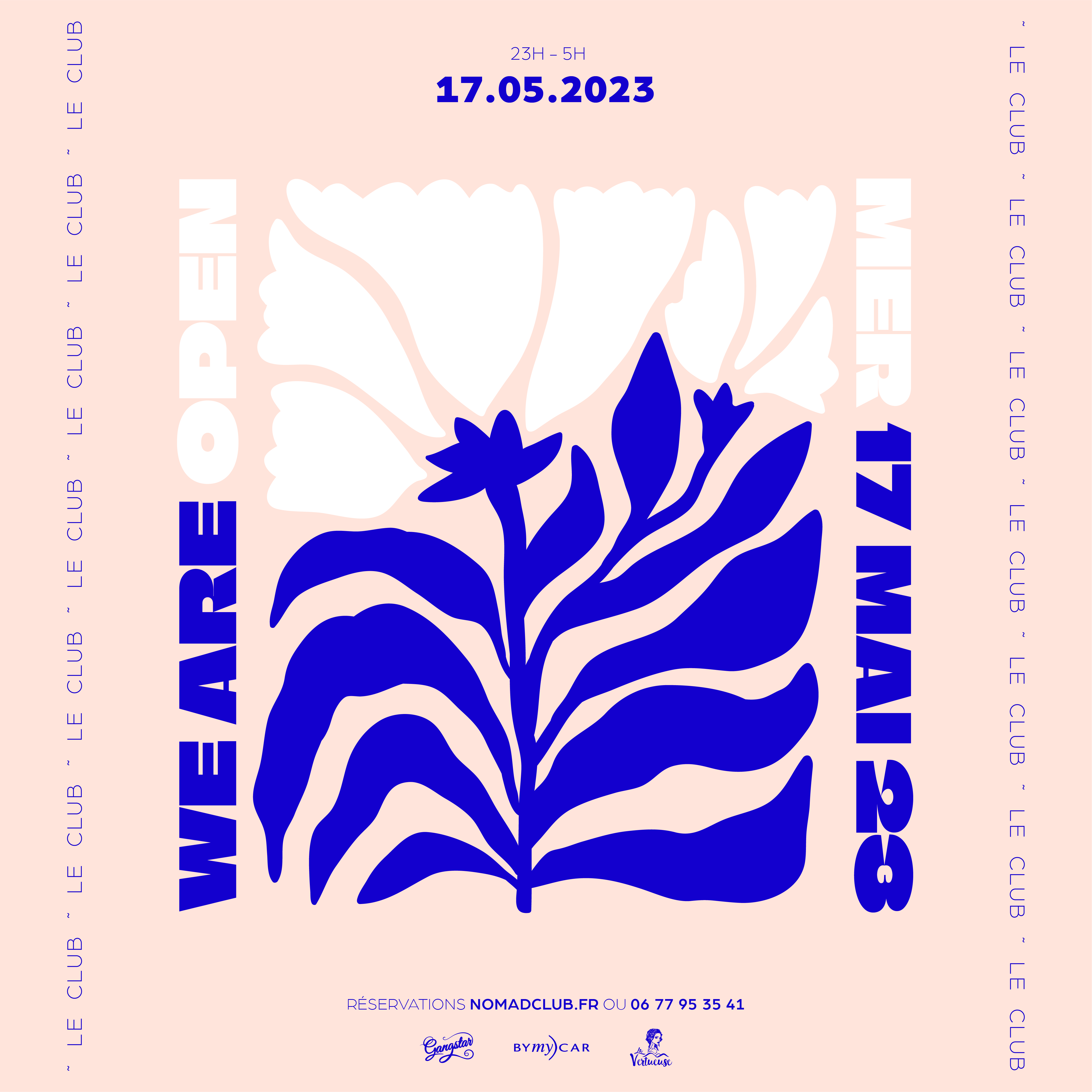 We Are Open - Nomad - Club